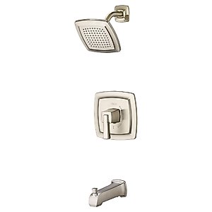American Standard TU353508.295 Townsend Bathtub Faucet and Shower Trim Kit with Water Saving Shower Head and Cartridge 1.75 GPM, Brushed Nickel