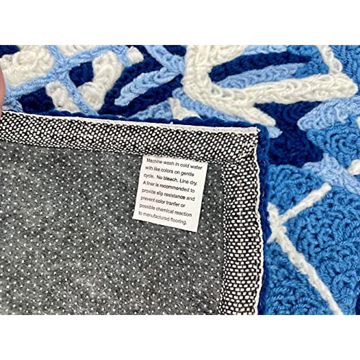 Jellybean Modern Indoor / Outdoor Mat Home Comfort Rugs 20" X 30" Rectangle French Country Pineapple