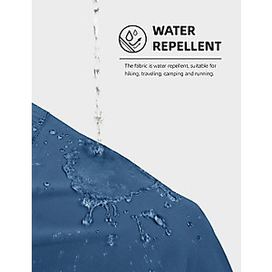 Hiking Shorts Men Summer Shorts Dry Fit Cargo Shorts for Men Below Knee Tactical Fishing Shorts Athletic Fit Casual Long Shorts Blue Grey