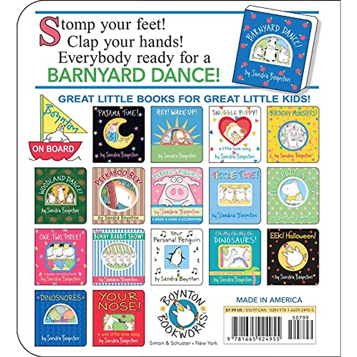 Barnyard Dance! (Boynton on Board)