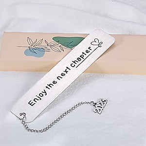 Class of 2023 Graduation Gifts for Her Him Inspirational Retirement Bookmark Christmas Anniversary Birthday Gift for Women Men Boy Girl Kid Book Lover Boss Coworker Leaving Promotion New Dad Mom Gift