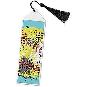 Softball Book Mark w/Tassel (Personalized)