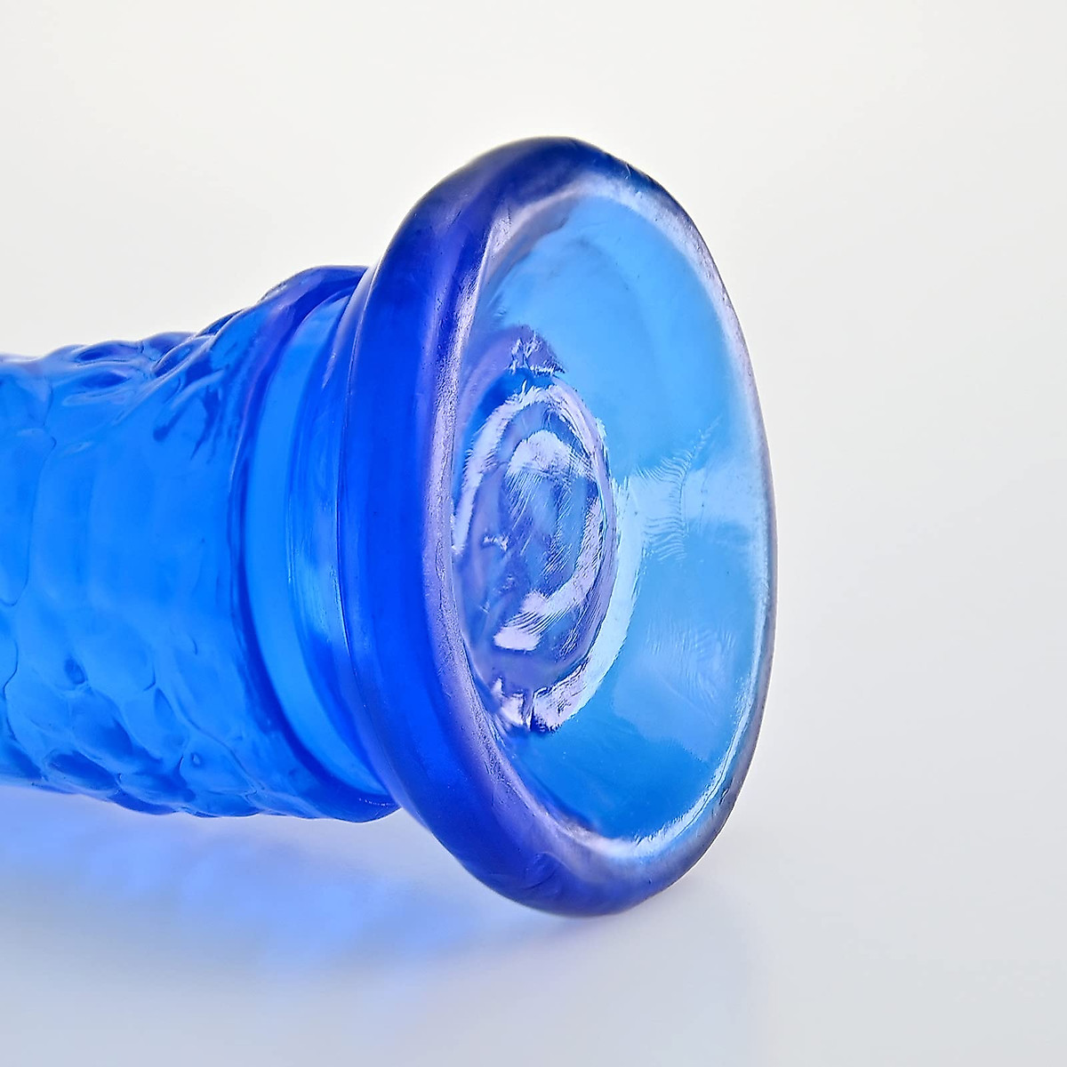 Realistic Jelly Dildo, G-spot Dildo with Strong Suction Cup for Hands-Free Play, Flexible Lifelike Penis Female Clit Vaginal Masturbation Toy with Realistic Head and Veins Shaft