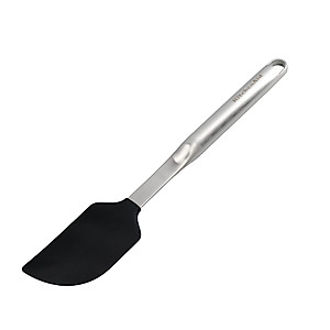 KitchenAid Premium Stainless Steel Scraper Spatula with Silicone Spatula Head