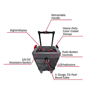 Schumacher Electric DSR124 ProSeries Car Battery Charger - 330 Peak Amps - 6v / 12v / 24v Battery Charger - Fully Automatic Battery Maintainer for SUVs, Trucks, Large Engines & Shop/Dealer Use