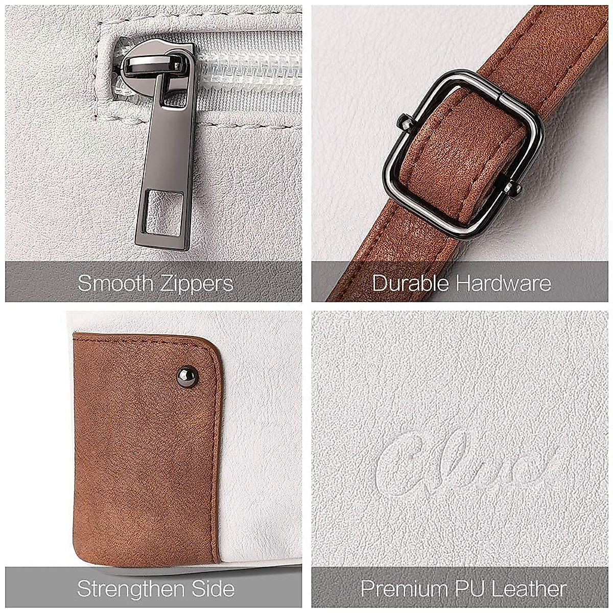 CLUCI Crossbody Bags for Women bundles with Wallet for Women