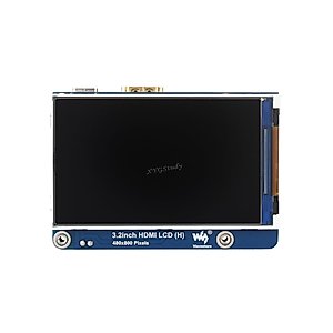 XYGStudy 3.2inch HDMI IPS LCD Display (H) Resolution 480×800 Adjustable Brightness Backlight No Touch Panel Supports Raspberry Pi Jetson Nano Windows 11/10 / 8.1/8 / 7 PC