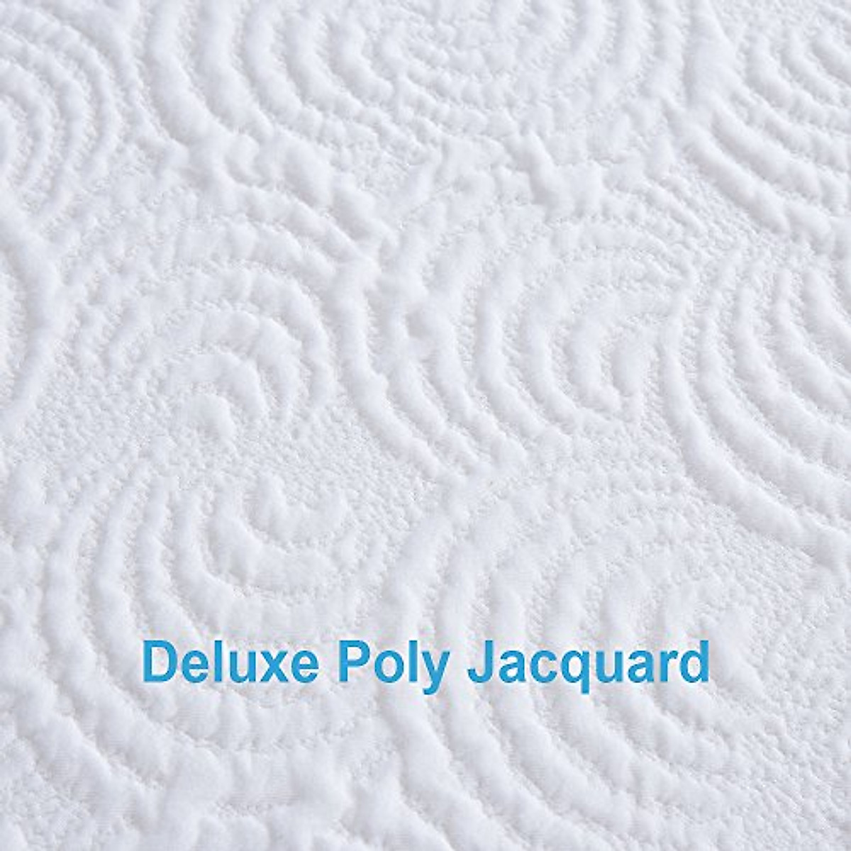 PrimaSleep 12 Inch Multi-Layered I-Gel Infused Memory Foam Mattress | White/Blue | Queen