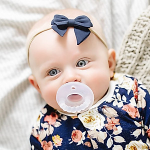 Ryan & Rose Cutie PAT Pacifier Teether (Stage 1, Clear)