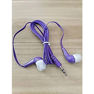 kolodosa 4 Pack Earbuds Headphones Ear Earphones Buds Wired Kids Phones Phone Classroom School Plug Set audifonos Player Headset Computer Small Bud Jack Class Tablet Laptop Wire Best Travel