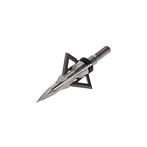 TRUGLO Apex Archery Titanium X 100-Grain Crossbow Broadheads - 3-Pack, 4-Blade Fixed
