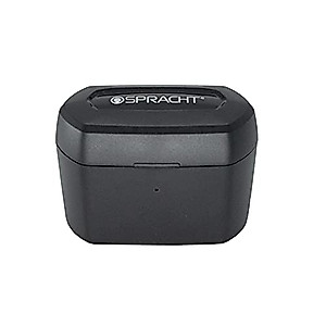 Spracht Zum Truly Wireless Bluetooth 5 Stereo Earbuds, Black (Zum-BT-TWS-2)