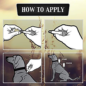 Advecta Ultra Flea and Tick Prevention for Dogs, Dog Flea and Tick Treatment, Waterproof Topical, Fast Acting, Large Dogs (21-55 lbs), 4 Doses