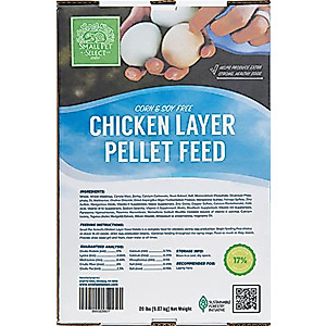 Small Pet Select - Chicken Layer Feed 17% Protein, No-Soy, No-Corn, 20lb