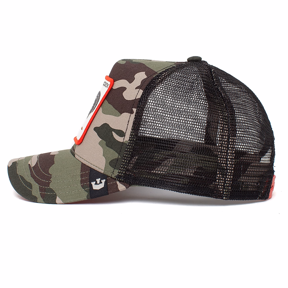 Goorin Bros. The Farm Unisex Baseball Trucker Hat, Camouflage (The Rooster), One Size