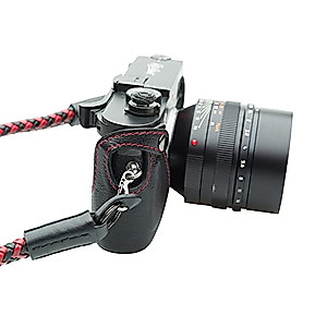 Vi Vante Camera Quick Release Set for Cameras w/Round Strap lugs Titanium Rings (Flat Gray)