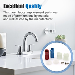 97479 Faucet Repair Kit Replacement for Moen Monticello Widespread Bathroom Sink Faucet Stem Extension Kit