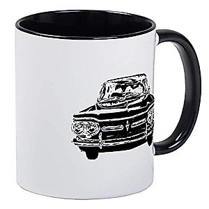 Early Corvair Mug - Ceramic 11oz RINGER Coffee/Tea Cup Gift Stocking Stuffer