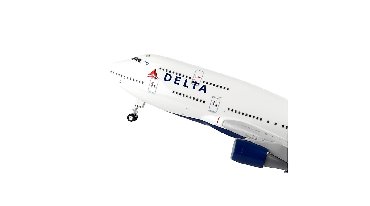 Delta 747-400 Model Kit 1/200 Scale - Accurate, Easy Assembly