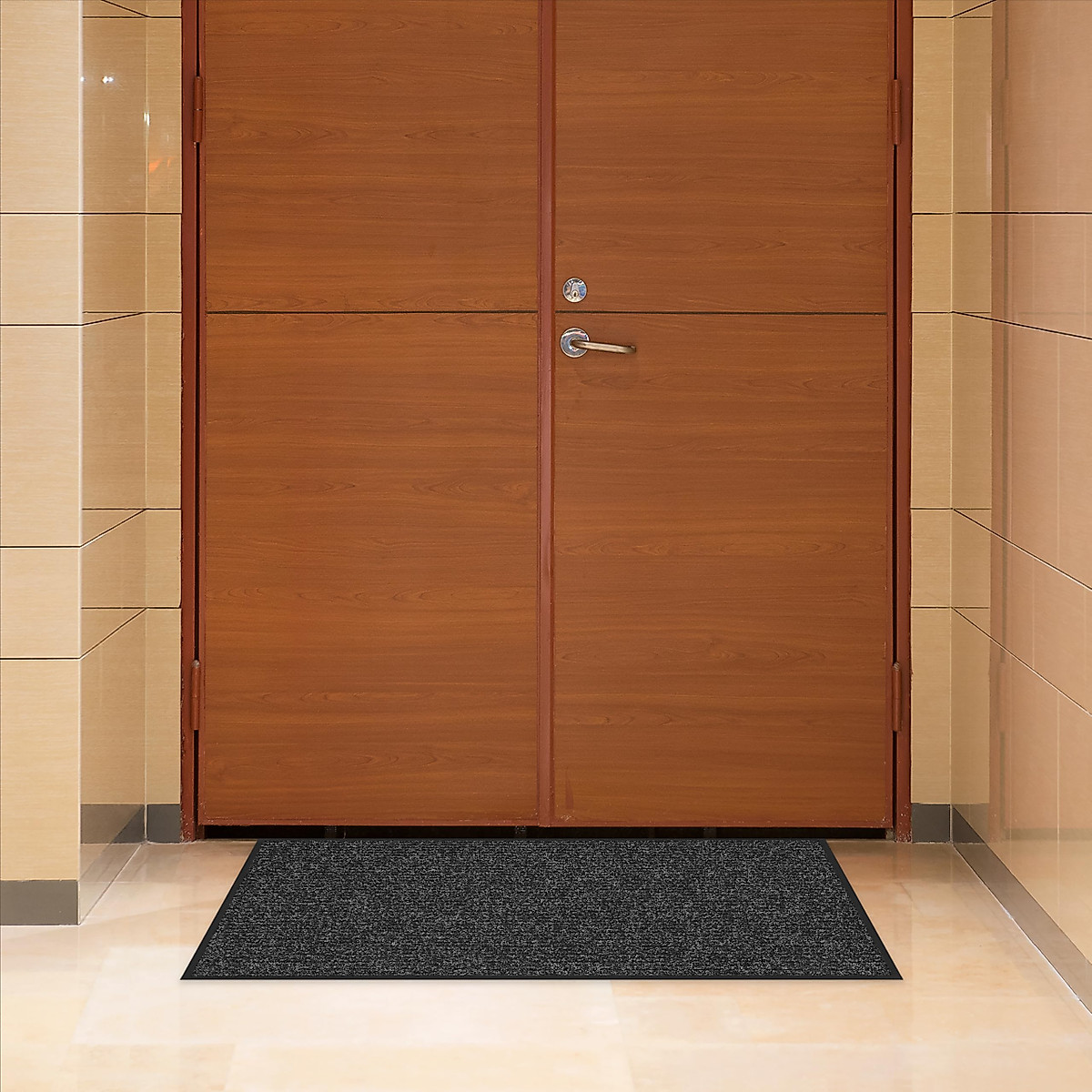 Apache Mills 18X27 Pepper Door Mat, 18-Inch X 27-Inch