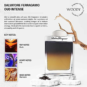 Salvatore Ferragamo Oud by Salvatore Ferragamo Eau De Parfum Spray 3.4 oz for Men