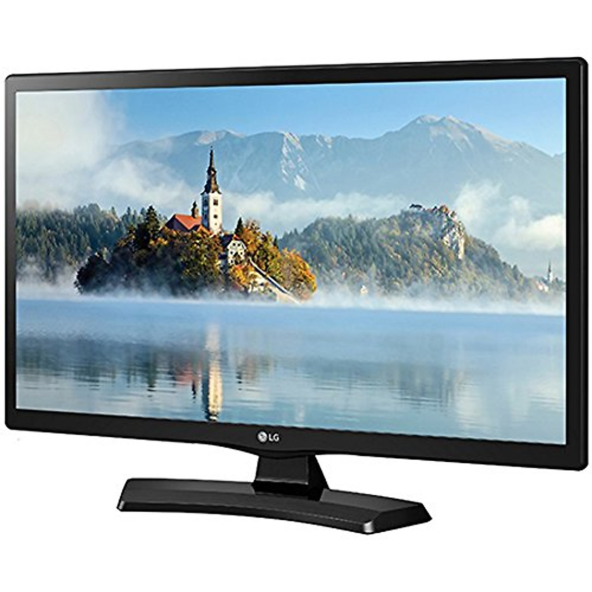 LG 24" Class 23.6" Diag HD 720p LED TV (24LJ4540) with 2X 6ft High Speed HDMI Cable, Screen Cleaner for LED TVs & Stanley 6-Outlet Surge Adapter with Night Light