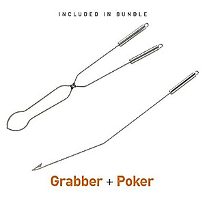 Solo Stove Yukon 27" Accessory Only Bundle Includes Yukon Shield, Yukon Shelter, Fire Pit Roasting Sticks and Fire Pit Tools Great Fire Pit Accessory Bundle