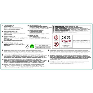 Toyland® 31 Inch Spider Man Jumping Shaped Character Foil Balloons - Kids Party Balloons (Gold)