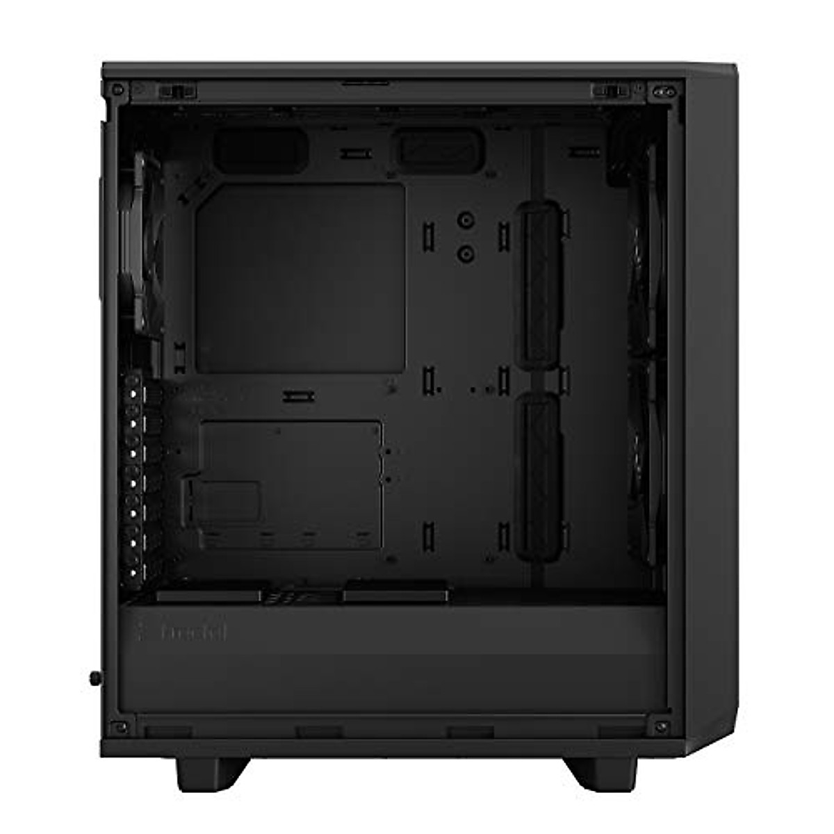 Fractal Design Meshify 2 Compact Black ATX Flexible High-Airflow Light Tinted Tempered Glass Window Mid Tower Computer Case