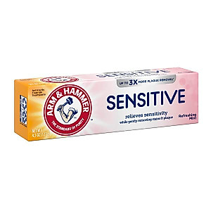 ARM & HAMMER Sensitive Teeth & Gums Toothpaste 4.5 oz (Pack of 2)