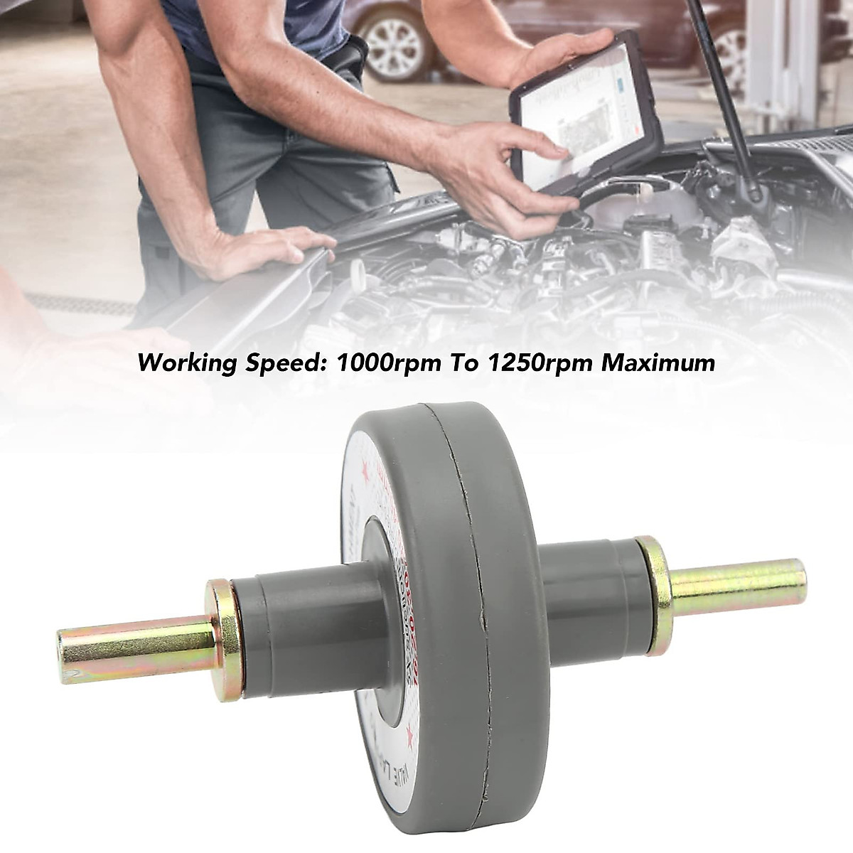 Valve Lapping Tool Kit, Engine Valve Lapper Kit with 5 Suction Plates, 1000rpm To 1250rpm Universal Valve Lapping Attachment Tool for Automotive Motorcycle ATV Small Engine Valves