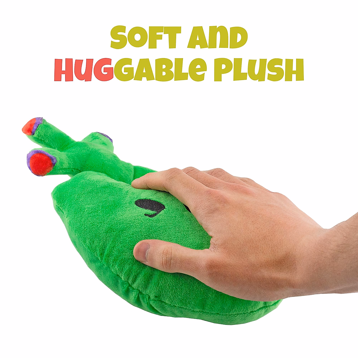 Attatoy Gallbladder Plush, Body Organ Stuffed Toy Complete with Gallstones
