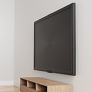 Amazon Basics Heavy-Duty Tilting TV Wall Mount for 37-inch to 80-inch TVs & High-Speed HDMI Cable - 10 Feet (Latest Standard)