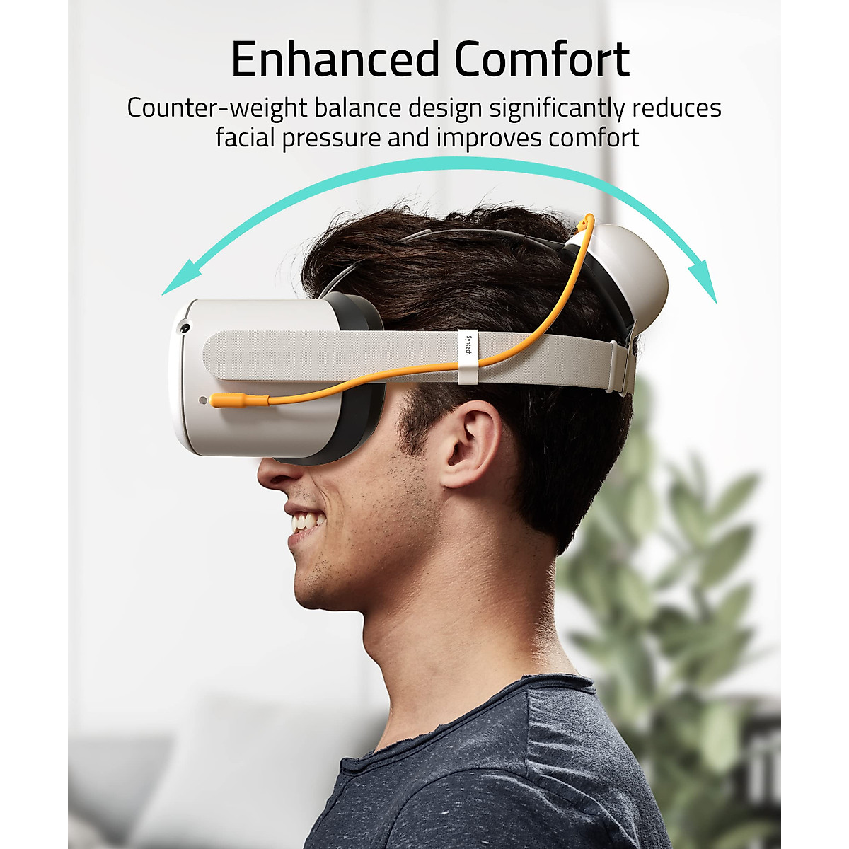 Syntech Hard Carrying Case with 10,000mAh VR Battery Pack Compatible with Meta/Oculus Quest2