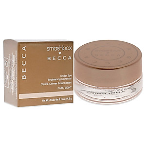 X BECCA Full Coverage Under Eye Brightening Cream Corrector for Dark Circles