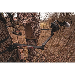 Fourth Arrow Stiff Arm Camera Arm Mount for Trees, Lightweight, Aluminum, 360 Tool-Less Leveling, Stable Bracket for Filming Hunts, Wide Range of Motion