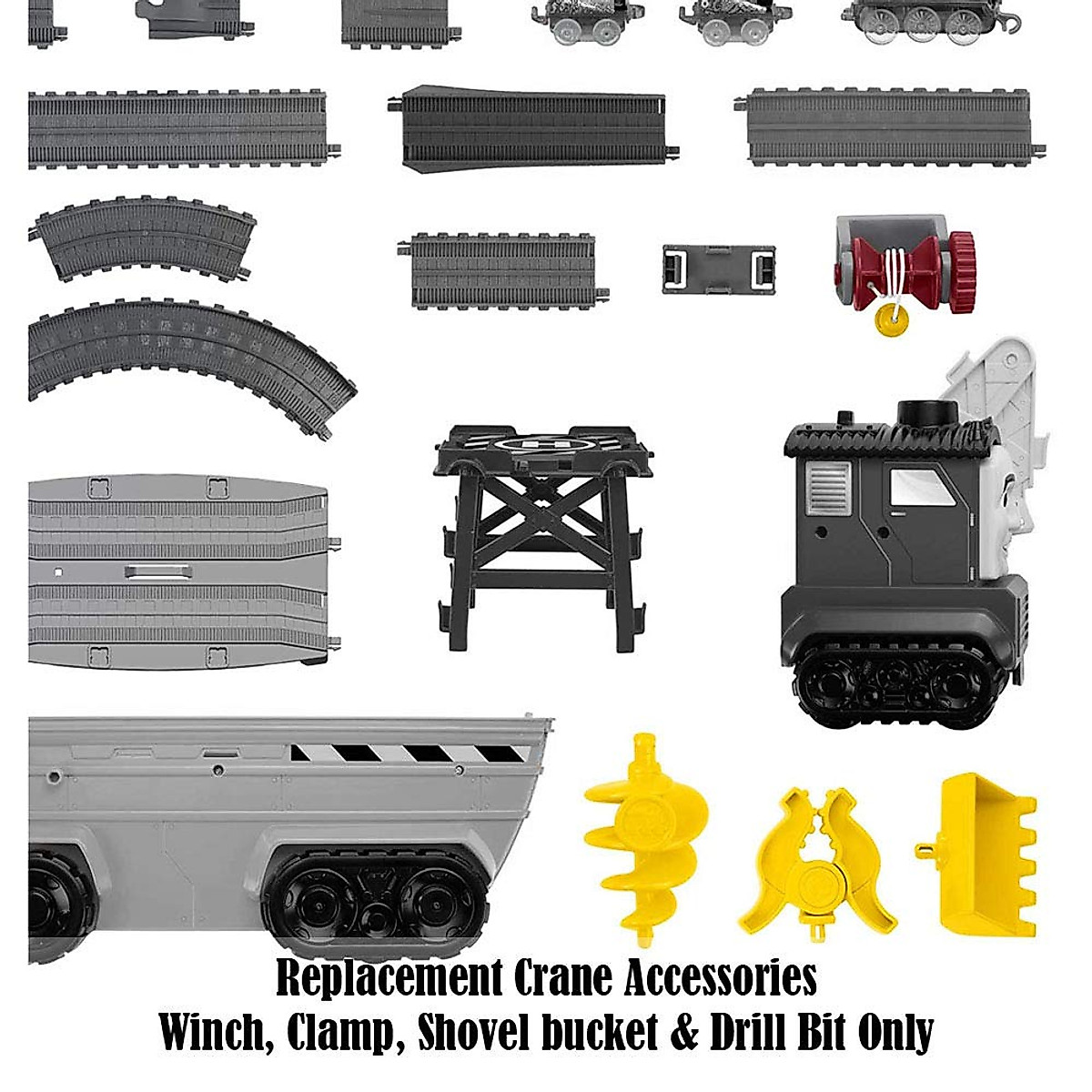 Replacement Parts for Thomas and Friends Train Set - GDV38~2-in-1 Super Cruiser Vehicle and Track Set ~ Replacement Crane Accessories