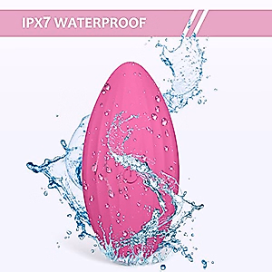 AL'OFA Lactation Massager for Breastfeeding, Pumping - Vibration for Improve Milk Flow, Breastfeeding Essentials-Seamless Waterproof 7 Modes - New Mom & Advanced(Rose)