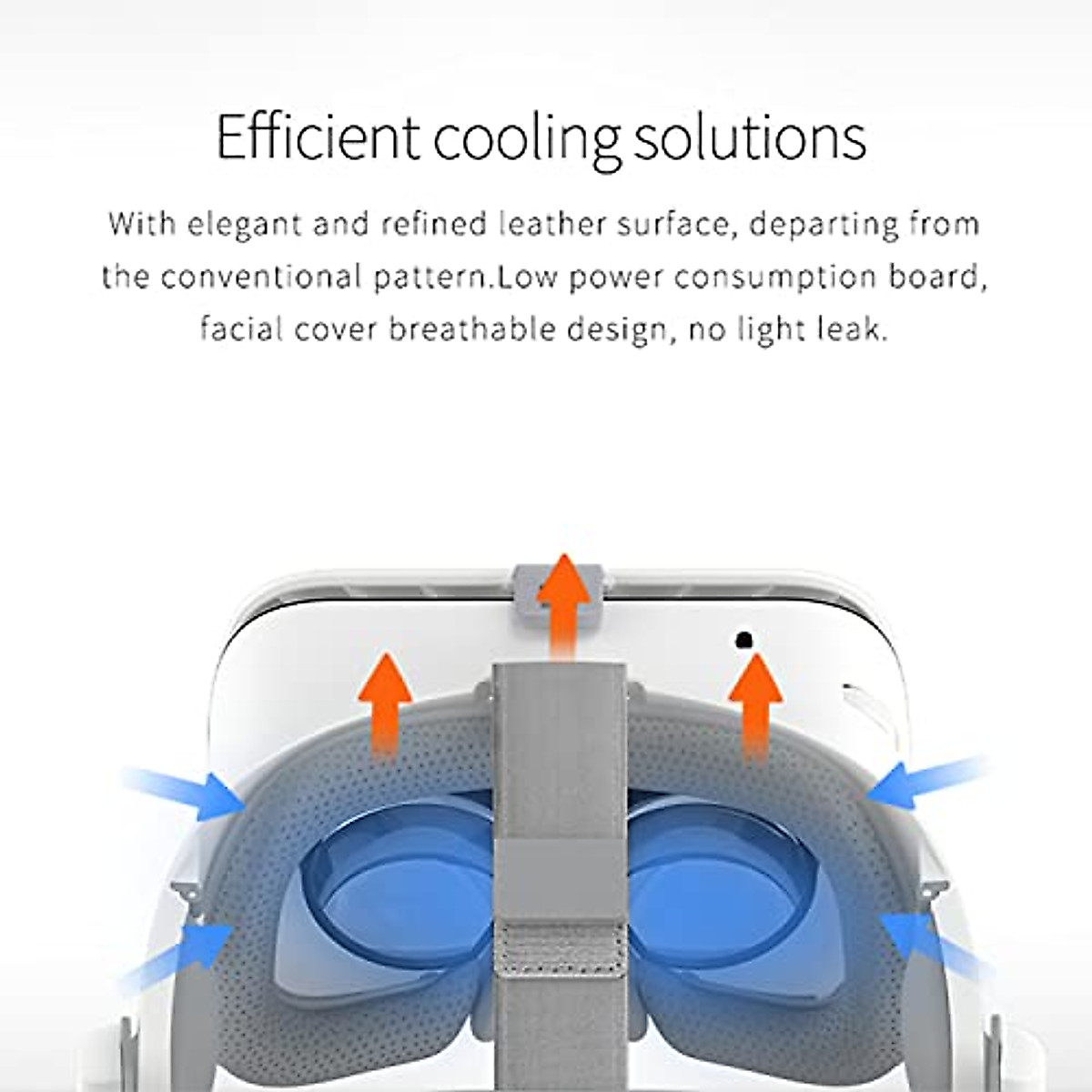 Virtual Reality Headset for Phones VR Headset VR Glasses with Controller for 3D Movies/Games Metaverse Goggles with Bluetooth Headset Compatible with All iPhone/Android Phones with 4.7"-6.3" (White)