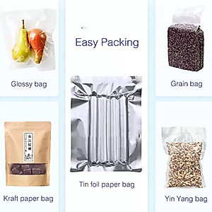 CENAP Commercial Chamber Vacuum Sealer, Chamber Vac Pack Machine, Heavy Duty Food Sealing Maker with Vacuum Indicator, 10m3/h Pump Displacemen Compact Design, for Dry and Wet Food/Powders/Liquids