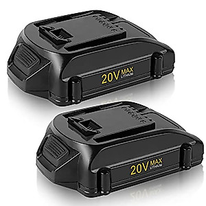 Upgraded 2Pack 3.5Ah 20V Replacement for Worx Battery 20V Max Lithium-ion Battery Compatible with Worx Battery WA3520 WA3525 WG151s WG155s WG251s WG255s WG540s WG545s WG890 WG891 Tools Batteries