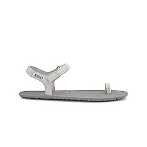 Xero Shoes Women's Jessie Lightweight Sandal - Barefoot Minimalist Sandal Oyster Gray,7