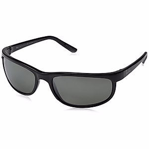 Ray Ban sunglasses RB2027 PRE, 601/W1 Black (Crystal Gray Mirror Polarized Lens), 63 mm