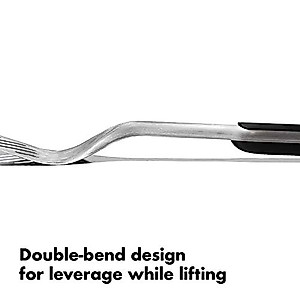 OXO Good Grips Grilling Tools, Tongs and Turner Set, Black