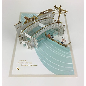 Hallmark Signature Paper Wonder Pop Up Love Card, Because I Have You (Birthday Card, Anniversary Card, Sweetest Day Card)