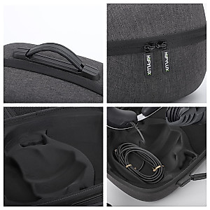 For PlayStation VR2 PSVR2 Storage Bag Carrying Case, Portable Handheld Zipper Bag for VR Headset & Handle Accessories