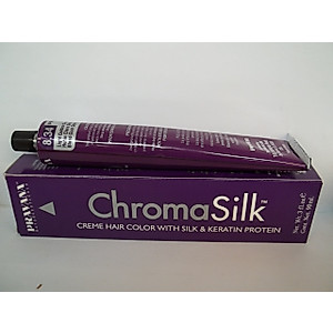 Pravana ChromaSilk Creme Hair Color - 8.31 Light Golden Ash Blonde Unisex Hair Color 3 oz