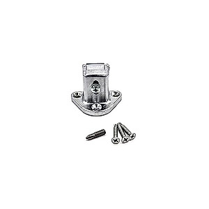 Kason 0059 Brushed Chrome Rolling Strike, -1/8" to 1/4" Offset with Hardware KIT