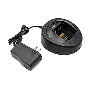 NNTN8117A NNTN8117 Battery Charger for Motorola XPR3300 XPR6550 XPR7550 XPR6500 XPR6580 XPR7350 XPR7580 XPR3500 Walkie Talkie Charger WPLN4232A WPLN4226A (NO-IMPRES)