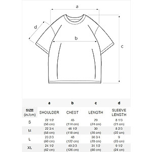 Aelfric Eden Mens Oversized Shirts Washed Butterfly Graphic Tee Casual Loose Streetwear Tops
